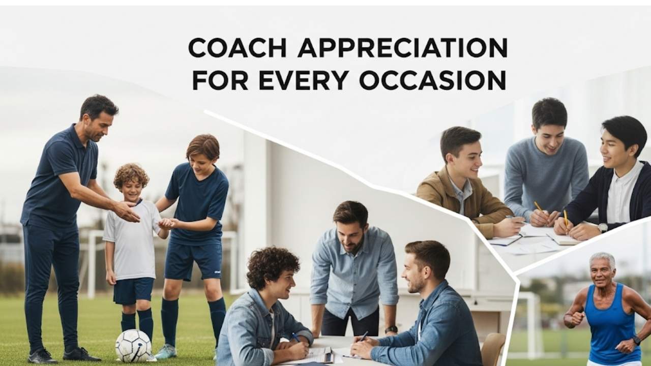 Best 55+ Thank You Messages from Coach to Players