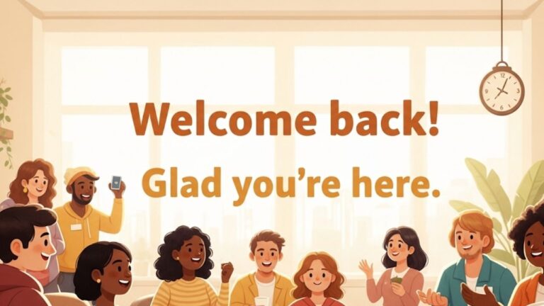 Top 55+ Funny Welcome Back Messages and Quotes