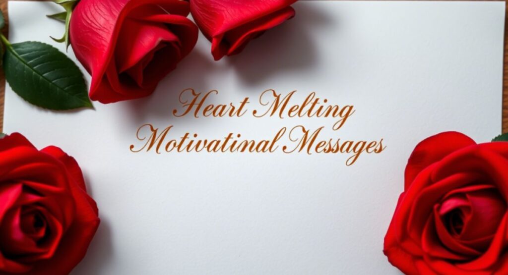 Heart Melting Motivational Messages for Him
