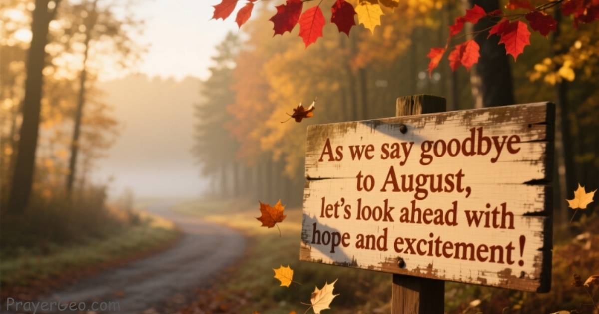 40+ Last Day of August Quotes and Messages
