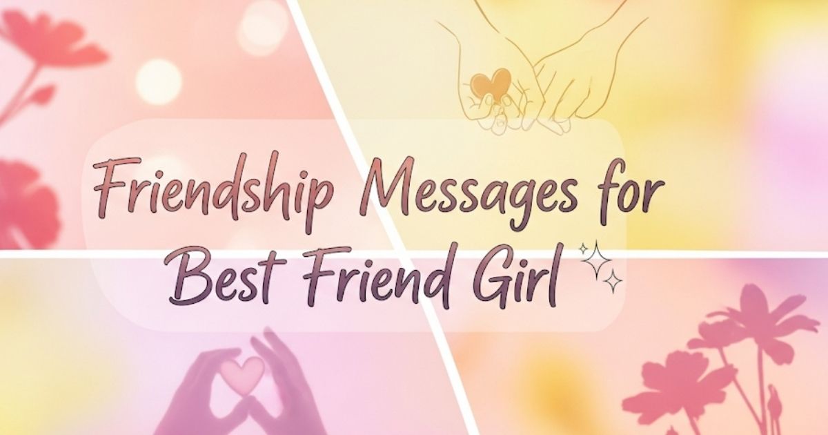 Top 35+ Friendship Messages for Best Friend