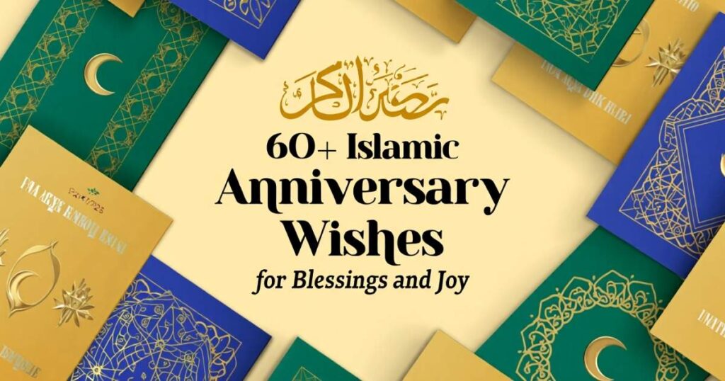 Top 60+ Islamic Anniversary Wishes for Blessings and Joy