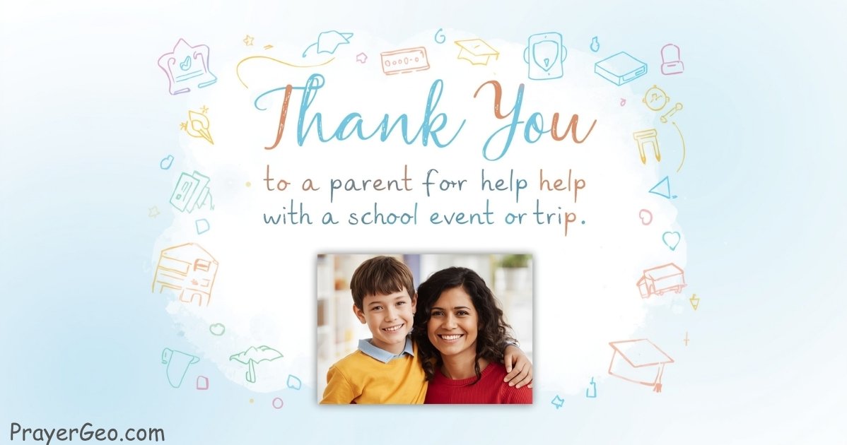 40+Thank You Notes to Parents From Teacher for Support