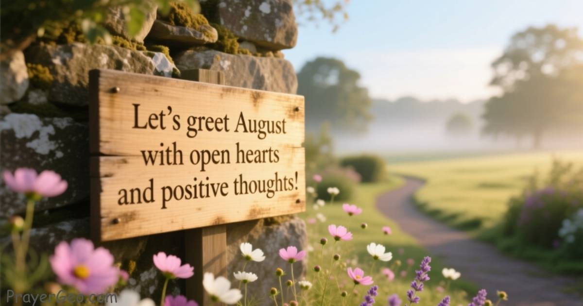 35+ Welcome August Quotes and Messages