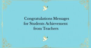 55+ Congratulations Messages for Students Achievement
