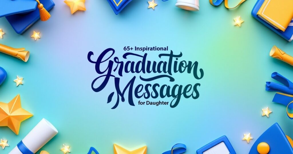 65+ Inspirational Graduation Messages for Daughter