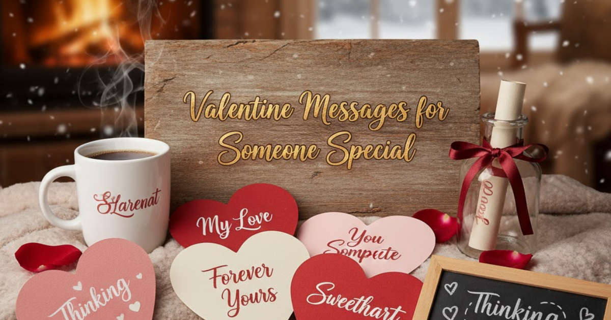 25+ Valentine Messages for Someone Special