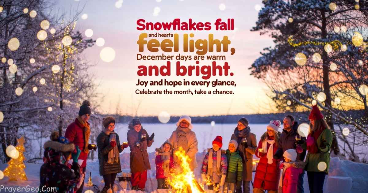 Top 65+ Positive December Quotes and Messages