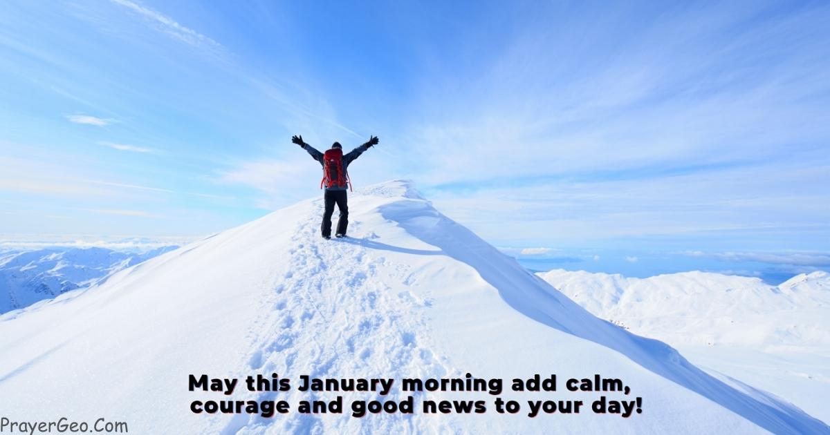50+ Good Morning January Quotes and Messages