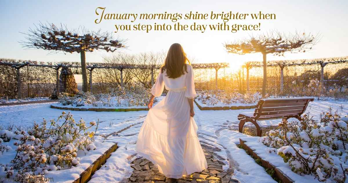 50+ Good Morning January Quotes and Messages