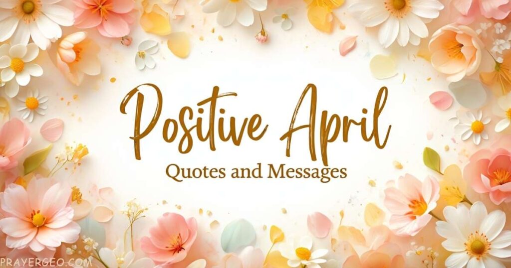 Best 45+ Positive April Quotes and Messages